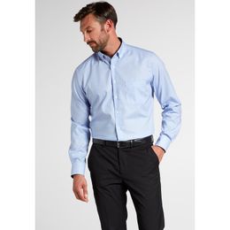 Eterna Herren Langarmhemd &raquo;MODERN FIT&laquo; NON IRON (b&uuml;gelfrei) blau 41, Normalgr&ouml;&szlig;en