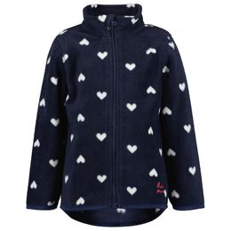 Blue Seven Fleecejacke &raquo;M&auml;dchen Fleecejacke&laquo; 1 Stk. tlg. 564 - ULTRAMARIN AOP 92 92 Weiche und sehr bequeme M&auml;dchen Fleecejacke