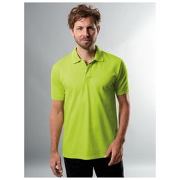 TRIGEMA Poloshirt »Poloshirt DELUXE Piqué« 1 Stk. tlg. lemon L L DELUXE-Piqué-Qualität