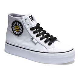 DC Shoes Sneaker »Manual Hi Platform« White/Black/Flower 6(37) 6(37) Obermaterial: Spezielle...