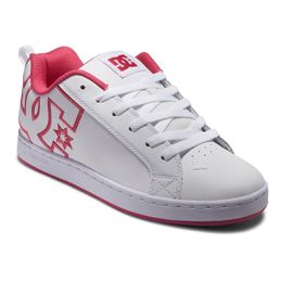 DC Shoes Sneaker »Court Graffik« White/Crazy Pink/White 10,5(42,5) 10,5(42,5) Nubukleder- und/oder Lederobermaterial...