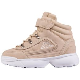 Kappa Schn&uuml;rboots - kuschelig warm gef&uuml;ttert sand-white 28 28 Robuster Winterboot von Kappa f&uuml;r Kinder