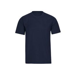 TRIGEMA T-Shirt »T-Shirt DELUXE Baumwolle« 1 Stk. tlg. navy XL XL DELUXE-Single-Jersey