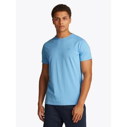 Tommy Jeans T-Shirt »TJM ESSENTIAL SOLID TEE« mit Rundhalsausschnitt und dezenter Logo-Flag Sugarplum Blue M M T-Shirt von Tommy Jeans für bequemen...