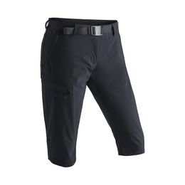 Maier Sports Caprihose »Inara slim 3/4« Damen Wanderhose, atmungsaktive Outdoorhose, 3/4 Hose mit 3 Taschen schwarz 44 - Normalgrößen Normalgrößen...