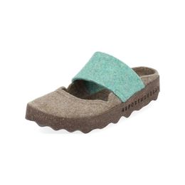 Asportuguesas Pantolette »Pantoletten Filz« Taupe 40 40 Verschluss: Schlupfschuh