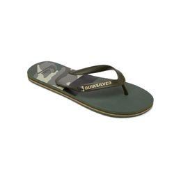 Quiksilver Sandale »Molokai Panel« Green/Black/Green 12(45) 12(45) Flexibles, synthetisches, an 3 Punkten...