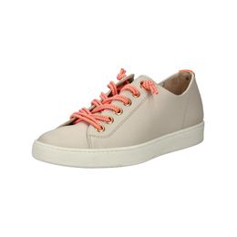 Paul Green Sneaker »Sneaker Glattleder« Beige/Orange 42 42 Verschluss: Schnürung