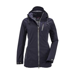 G.I.G.A. by Killtec G.I.G.A. DX BY KILLTEC Softshelljacke &raquo;Solena&laquo; Wasserabweisend, 2-Wege-Rei&szlig;verschluss, abnehmbare Kapuze navy 42 42 Damen Softshelljacke mit...