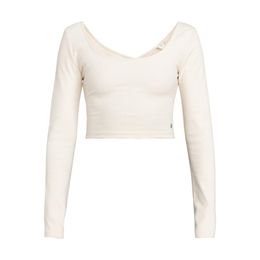 Roxy Shirttop &raquo;Good Keepsake&laquo; Parchment M M Material: Flacher Rippstrick aus Baumwolle,...