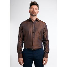 Eterna Langarmhemd »MODERN FIT« NON IRON (bügelfrei) braun 44 - verkürzte Ärmellängen verkürzte Ärmellängen 44 Passform laut Hersteller: Modern Fit