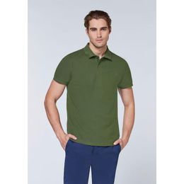 Chiemsee Poloshirt Kombu Green XXL (60/62) XXL (60/62) Chiemsee Herren-Polo im Basic-Stil mit Logo-Print
