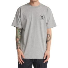 DC Shoes T-Shirt »DC Star Pilot« Heather Grey L L Stoff: BaumwollStoff [200 g/m2]