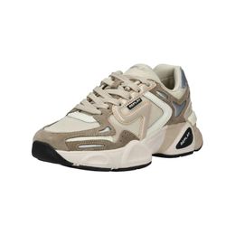 Replay Sneaker »Sneaker Lederimitat/Mesh« Beige 36 36 Verschluss: Schnürung