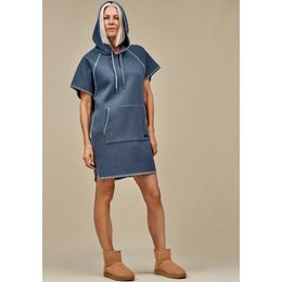 UGG Australia UGG Sweatkleid »Classic Hoodie Dress« Kängurutasche Mit Rundhalsausschnitt DESERT BLUE XS - N-Gr N-Gr XS Sweatkleid von UGG
