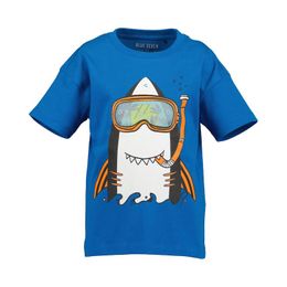 Blue Seven T-Shirt »T-Shirt« 1 Stk. tlg. 558 - ROYAL 116 116 Cooles Jungen-T-Shirt in leuchtendem Blau