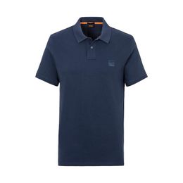 BOSS Orange Poloshirt »Passenger« mit Polokragen Open Blue464 L L Poloshirt von BOSS Orange Menswear