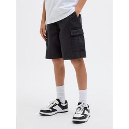 Jack & Jones JACK & JONES JUNIOR Cargoshorts »JPSTKARL JJAVERY CARGO SHORTS JNR« Black 176 - N-Gr N-Gr 176 Lässige Cargo Short von Jack & Jones Junior für Jungen