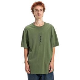 DC Shoes T-Shirt »DC Omega« Bronze Green XS XS Stoff: Baumwolle/ Baumwoll-Jersey...