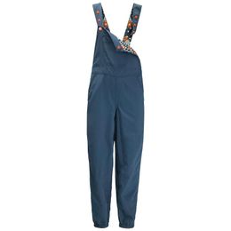 Jack Wolfskin Latzhose »VILLI LONG OVERALL K« dark-sea 104 - Normalgrößen Normalgrößen 104 Kinder-Latzhose mit UV-Schutz