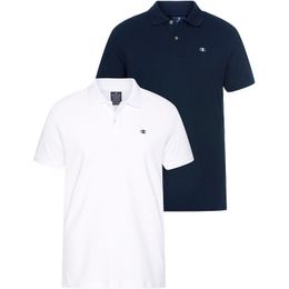 Champion Poloshirt »2 Pack Polo« 2er-Pack, 2 Stk. tlg. marine/weiß S S Doppelpack Poloshirts von Champion
