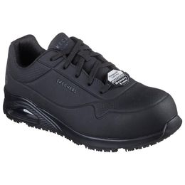Skechers Berufsschuh »WORK UNO SR - DOLTIN«, Arbeitsschuh, Sicherheitsschuh, Halbschuh mit Zehenschutz schwarz 45 45 Skechers Arbeitsschuhe mit...