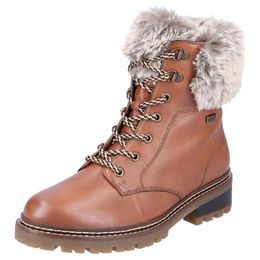 Remonte Winterboots »ELLE-Collection« mit Kontrastnaht braun-kombiniert 36 36 Winterboots mit wasserabweisender TEX-Membrane