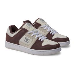 DC Shoes Sneaker »Manteca 4« Plum/Offwhite 7,5(38,5) 7,5(38,5) Obermaterial aus Leder, Nubuk, Wildleder oder Mesh