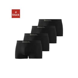 Bench. Boxer »Boxershorts für Herren« Packung, 4 Stk. tlg., Unterhosen aus Baumwoll-Mix schwarz S S Bench. Boxershorts im Viererpack