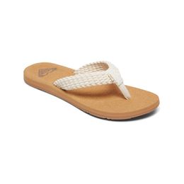 Roxy Sandale »Porto« Natural 8,5(39) 8,5(39) Obermaterial: geflochtenes Baumwoll-Band