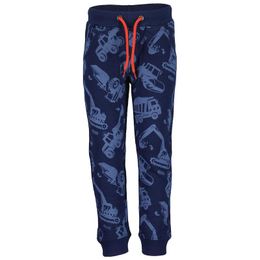 Blue Seven Sweathose »Sweathose« 564 - ULTRAMARIN 116 116 Coole Jungen Jogginghose mit Baufahrzeugen