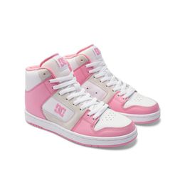 DC Shoes Sneaker »Manteca 4 Hi« Pink/White 7,5(38,5) 7,5(38,5) Material: Leder-, Nubukleder-, Wildleder-...