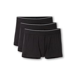 Calida Boxershorts »Pure & Style« Packung, 3er Pack, 3 tlg., Baumwollmix - Single Jersey, elastisch, maskulin schwarz M (50) M (50) New Boxer von...