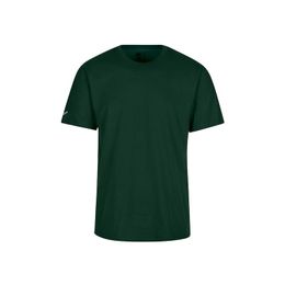 TRIGEMA T-Shirt »T-Shirt aus 100% Biobaumwolle« 1 Stk. tlg. tanne-C2C S S BIO DELUXE-Single-Jersey