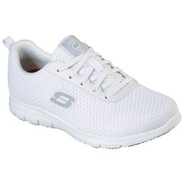 Skechers Berufsschuh »Ghenter-Bronaugh Schnürschuh« Schnürschuh für Gastronomie mit Memory Foam Innensohle weiß 38 38 Modischer Berufsschuh von...