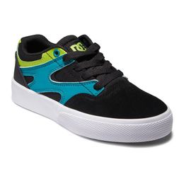 DC Shoes Sneaker »Kalis Vulc« Black/Green/Orange 13(30,5) 13(30,5) Obermaterial: Wildleder-, Nubukleder- oder...