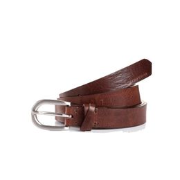 Tom Tailor Ledergürtel »TTNELLY« 2 cm breiter Damengürtel, modisch vielseitig brown uni