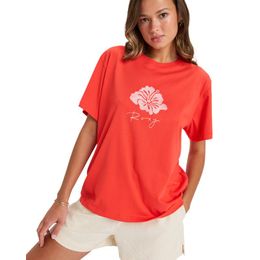 Roxy Damen Shirttop &raquo;Hangloose The Sky&laquo; rot M