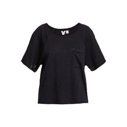 Roxy Shirttop »Time For Sun« Anthracite XS XS Stoff: Flammgarn-Jersey-Mischgewebe aus...