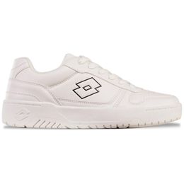 Lotto Sneaker - vielseitig zu kombinieren WHITE-BLACK 46 46 Schlichter Sneaker im Low Cut Basketball Design