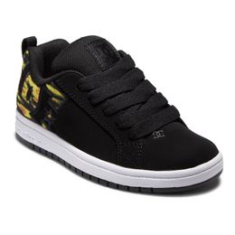 DC Shoes Sneaker »Court Graffik« Black/Fluorescent Yellow 6(37) 6(37) Nubukleder- und/oder Lederobermaterial