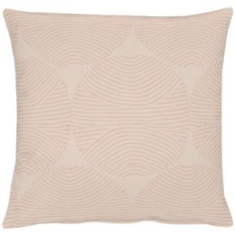 Apelt Kissenhülle »Circle« ohne Füllung rosé Obermaterial: 100% Polyester B/L: 49 cm x 49 cm