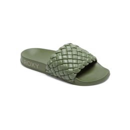 Roxy Sandale &raquo;Slippy Puff&laquo; Forest Green 9(40) 9(40) Material: Obermaterial aus Synthetik