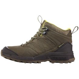 Kappa Schnürboots in tollem Materialmix mit vielen spannenden Details army-lime 43 43 Kappa Outdoorschuh mit spannendem Materialmix