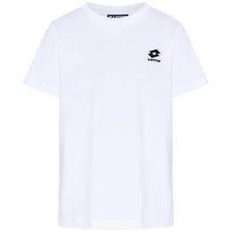 Lotto T-Shirt - mit kleiner Logostickerei BRIGHT WHITE 134/140 134/140 Klassisches Rundhals T-Shirt von Lotto für Kinder
