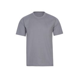 TRIGEMA T-Shirt »T-Shirt DELUXE Baumwolle« 1 Stk. tlg. cool-grey L L DELUXE-Single-Jersey