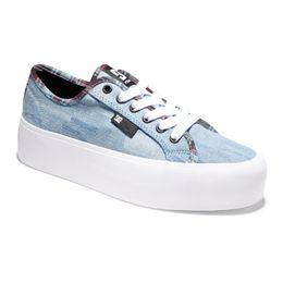 DC Shoes Sneaker »Manual Platform« Dark Denim 10(42) 10(42) Obermaterial: Wildleder- oder...
