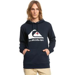 Quiksilver Hoodie »Big Logo« Navy Blazer M M Stoff: Baumwoll-Polyester-Mischgewebe [280...