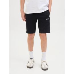 Jack & Jones JACK & JONES JUNIOR Shorts »JPSTGORDON JJBEAU SWEAT SHORTS JNR« Black 164 - N-Gr N-Gr 164 Bequeme Sweatshort von Jack & Jones Junior für Jungen