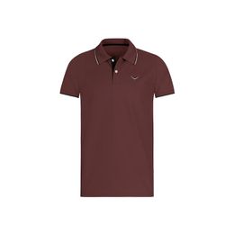 TRIGEMA Poloshirt »Slim Fit Polohemd« 1 Stk. tlg. kastanie M M 100 % Baumwolle, Ringgarn supergekämmt